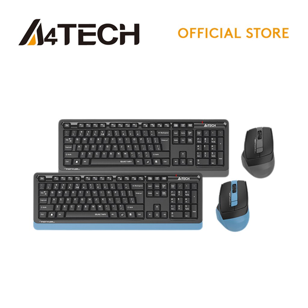 A4Tech FGS1035Q Optical USB Wireless Keyboard and Mouse Combo | Shopee ...
