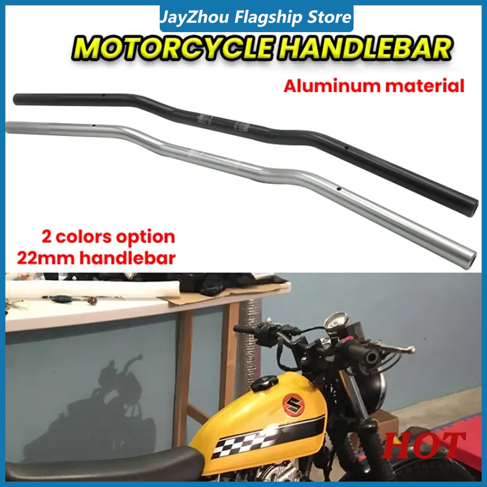Universal Motorcycle Handlebar 7/8" 22mm Drag Straight Bar Scooter ...