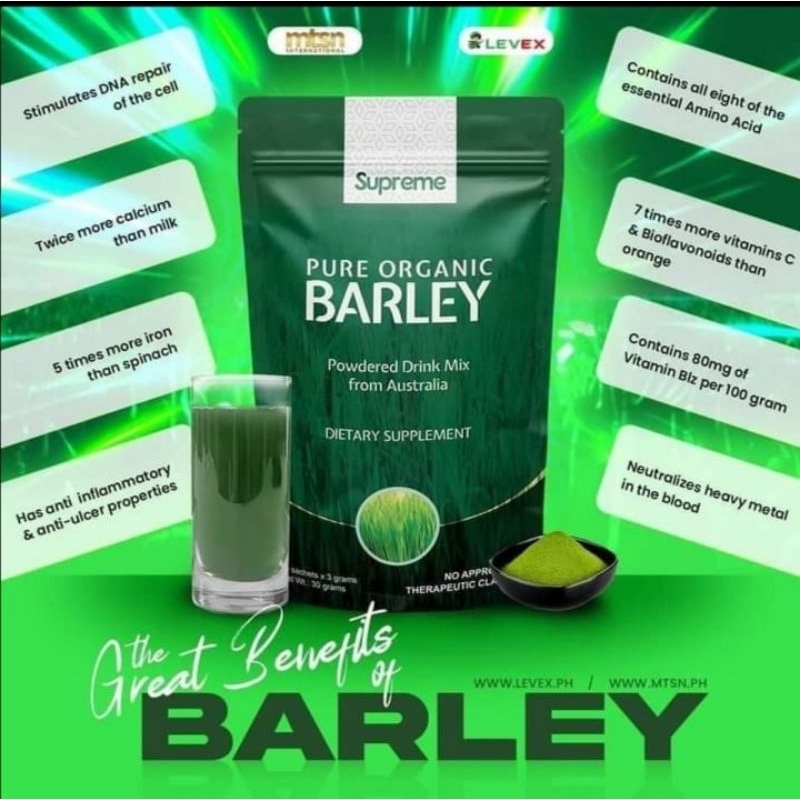 Supreme First Organic Barley Powdered Drink Mix | Shopee Philippines