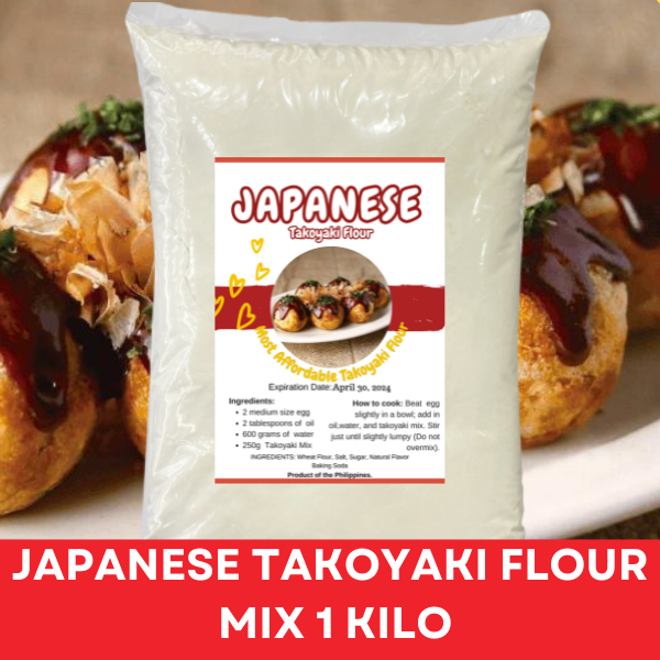 Takoyaki Flour (Lowest Price Guaranteed) 1 Kilo | Shopee Philippines