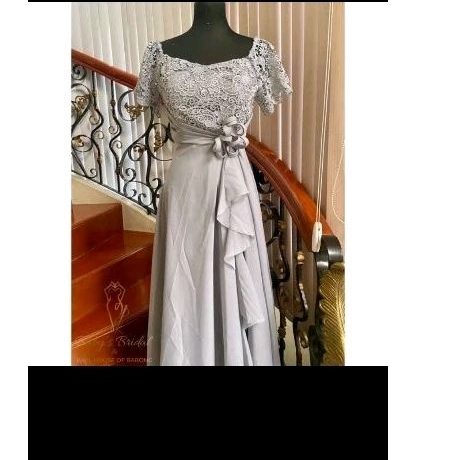 Mother dress ( pang-Ninang) | Shopee Philippines
