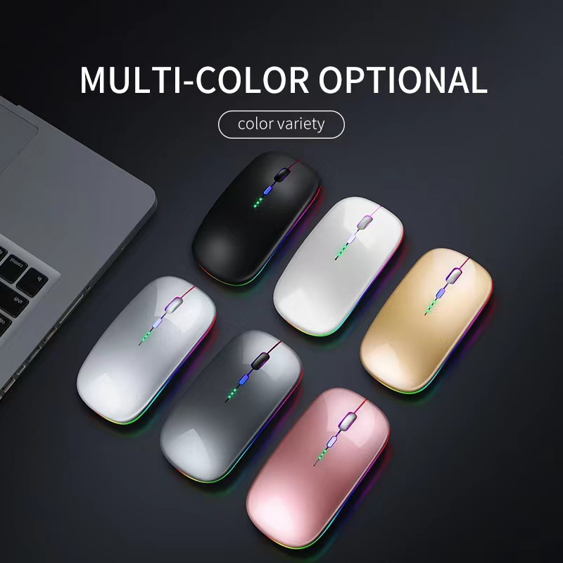 Wireless USB Gaming E-Sport Mouse, Ergonomic-Design, Soft Touch, RGB ...