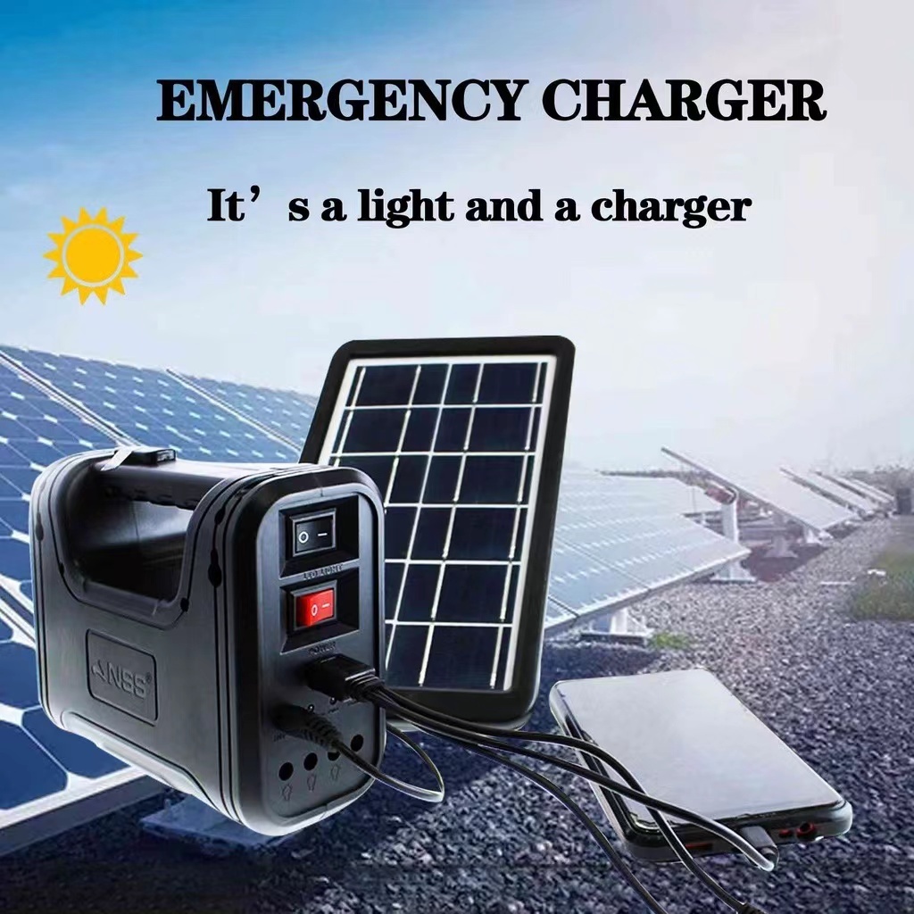 Original GDPLUS GD-8018 Plus Solar Lighting System Kit | Shopee Philippines