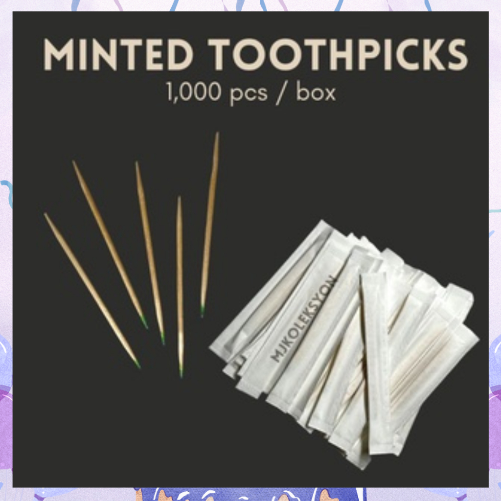 Toothpick Minted Individually Wrapped 1000pcs | Shopee Philippines
