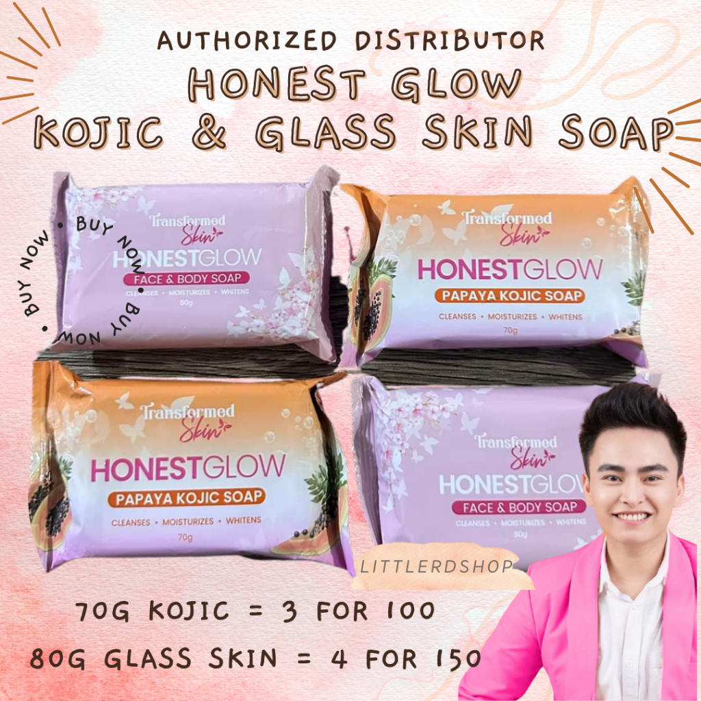 Honest Glow Kojic Papaya Soap (70g) | Shopee Philippines