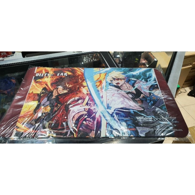 SEALED GUILTY GEAR RUBBER PLAYMAT WEISS SCHWARZ ENGLISH | Shopee ...