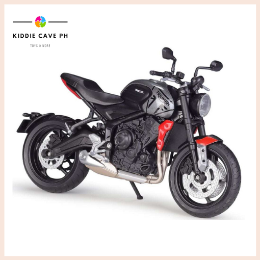 Triumph Trident 660 Motorcycle Die-Cast Toy Car Collection Vehicle 1/12 ...