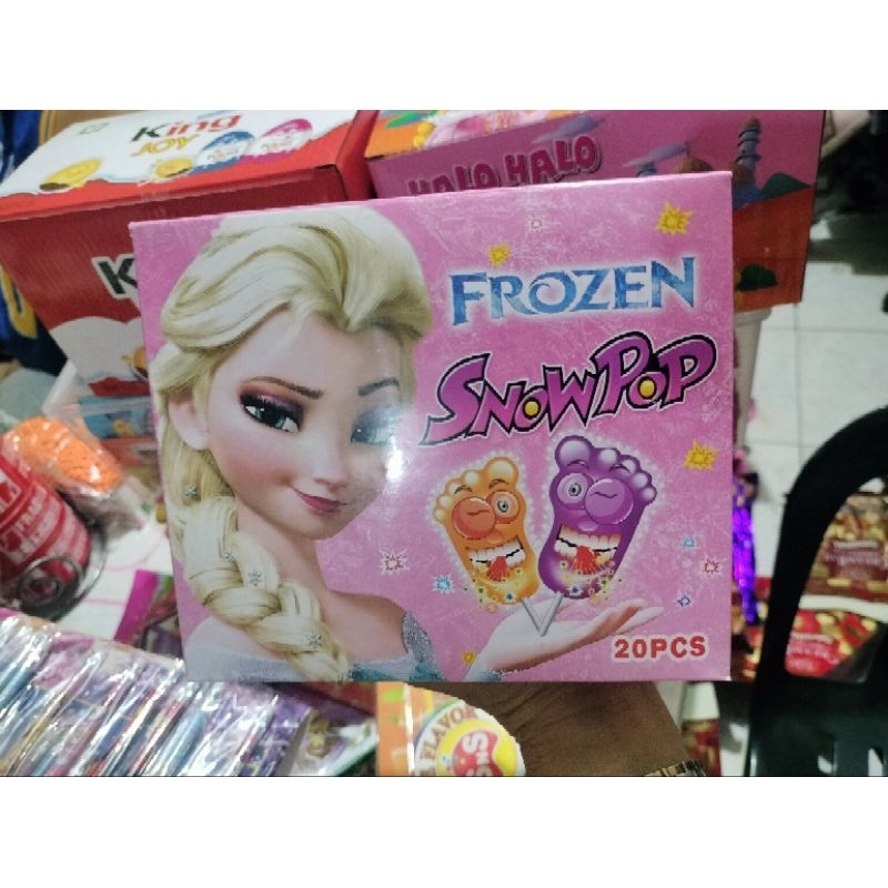 SNOW POP Popping Candy Lollipop 20 pcs/box | Lootbag Filler, Paninda ...