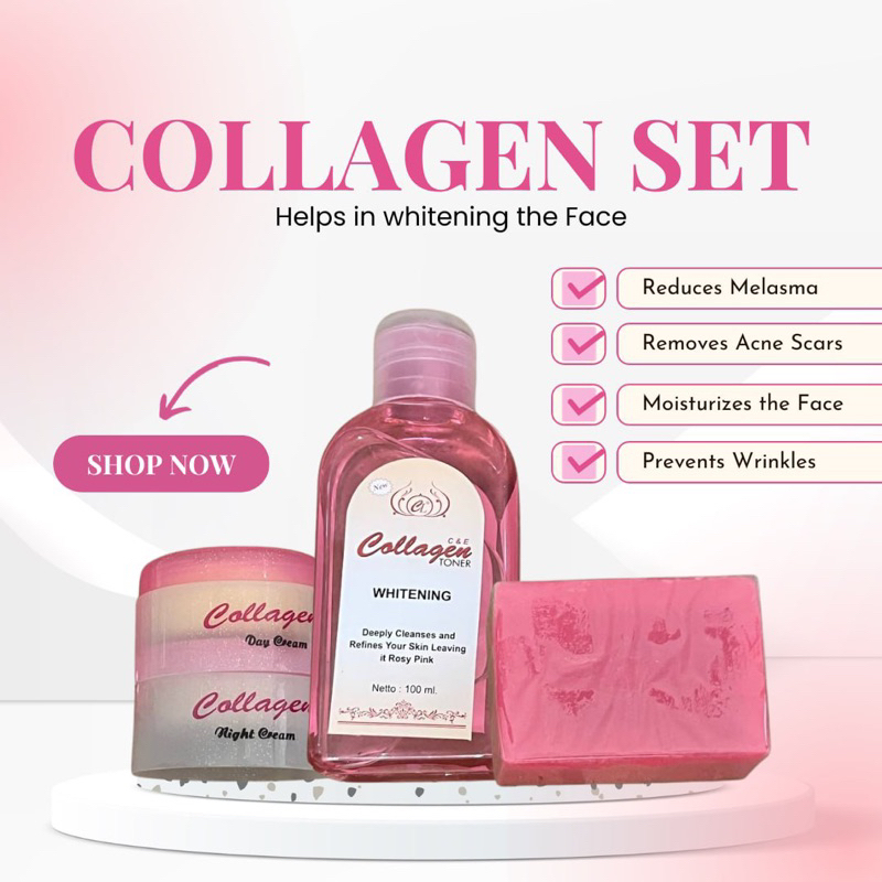 AUTHENTIC Collagen Set from Indonesia | Shopee Philippines