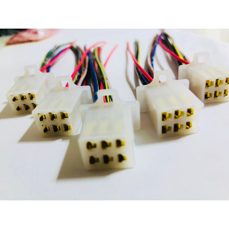 CDI 6 PIN FEMALE SOCKET HIGH QUALITY JAPAN WIRE HEAVY DUTY 100% PURE ...