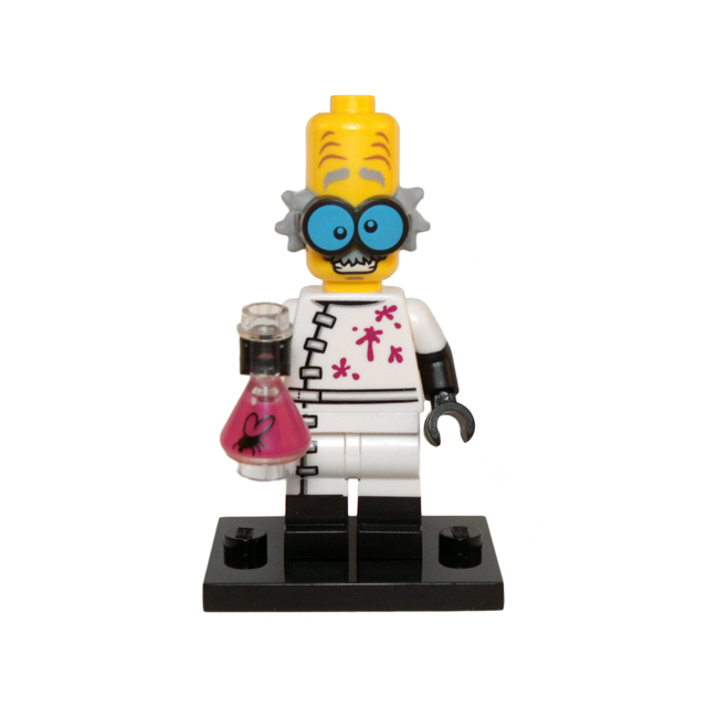 LEGO CMS 71010 Collectible Minifig Series 14: Monster Scientist Minifig ...