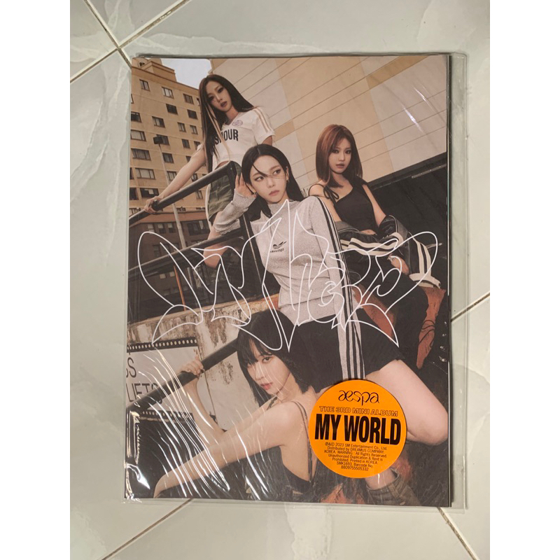 Aespa The 3rd Mini Album [my World] Tabloid Version Shopee Philippines