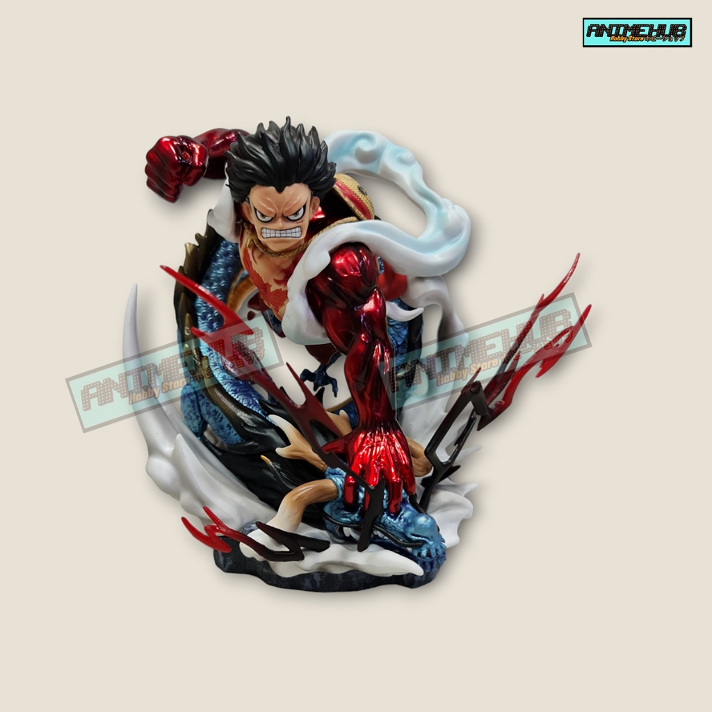 One Piece Luffy Gear 4th vs Kaido WCF GK MKExGZ Knock Off | Shopee ...