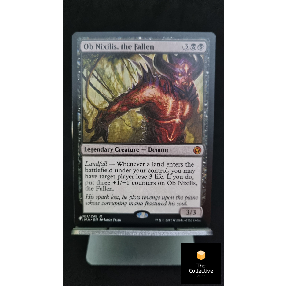 Magic the Gathering - MTG Card Game - Ob Nixilis, the Fallen - BLACK ...