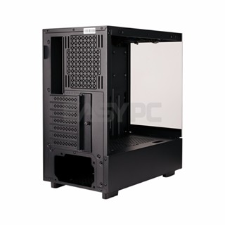 EasyPC| WJ CoolMan Ming ATX PC Case| Tempered Glass| Black and White ...