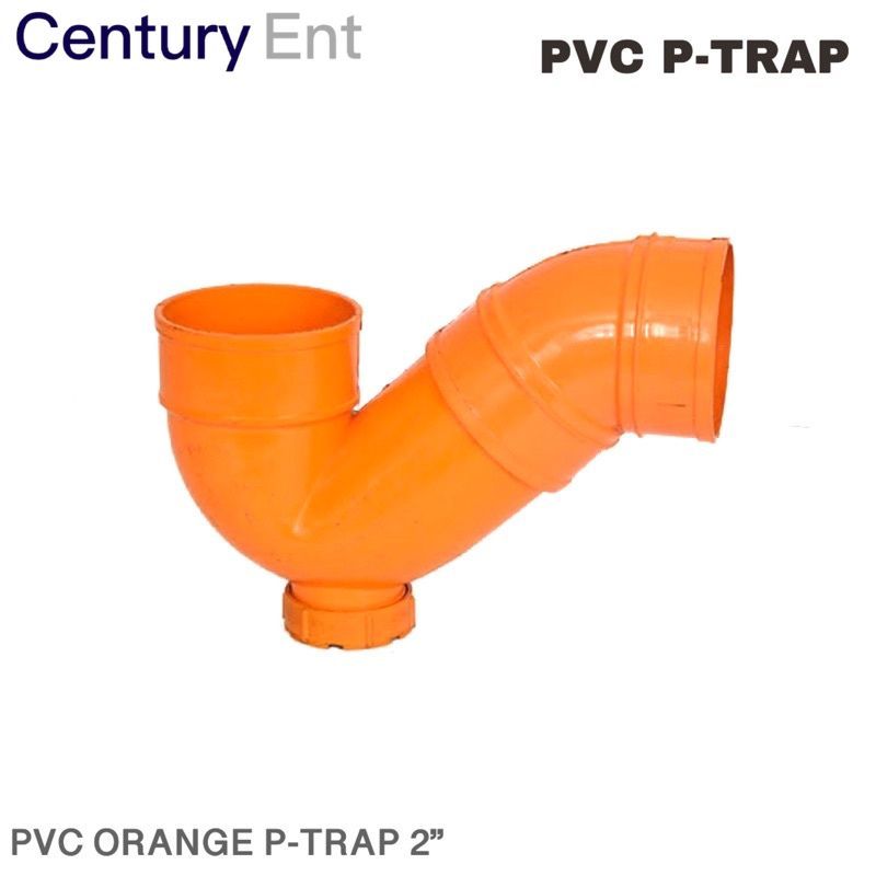 PVC P-Trap Orange Lavatory Fitting | P Trap 2” Bio Sanitary | Shopee ...
