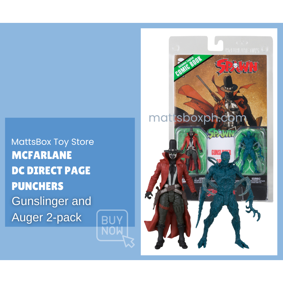 [0124] McFarlane Spawn & Anti-Spawn 3" with Comic | Shopee Philippines