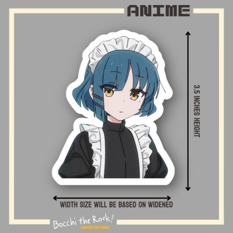 ANIME BOCCHI THE ROCK RYO YAMADA WATERPROOF VYNIL STICKERS | Shopee ...