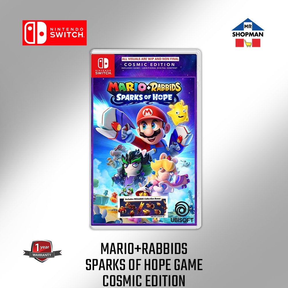 Nintendo switch Mario + Rabbids Sparks Of Hope Cosmic Edition Game EU ...