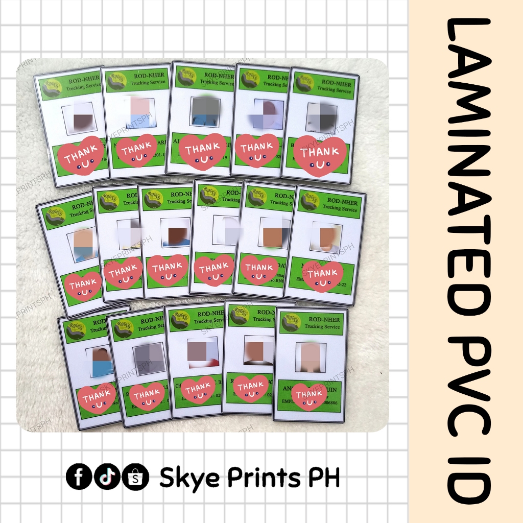 PVC ID Card Printing | skyeprintsph | Shopee Philippines
