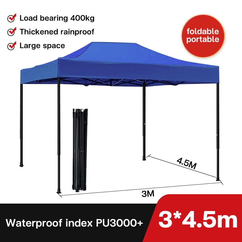 Outdoor Tent 3x4.5M Heavy Duty Retractable Tent Waterproof Canopy ...