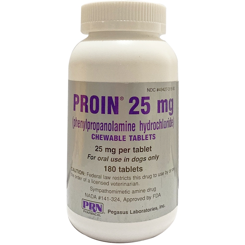 U.S. PROIN phenylpropanolamine urinary incontinence urinary tract ...