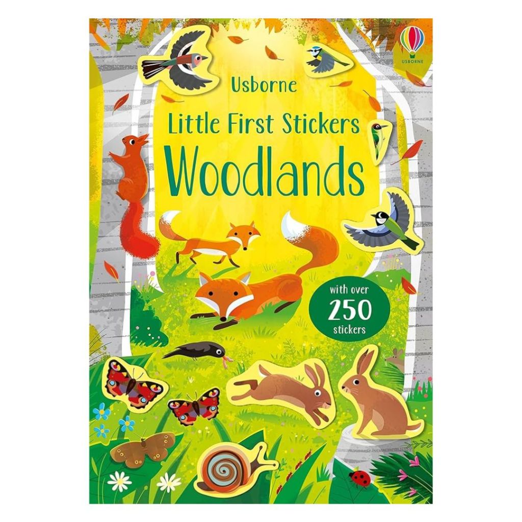 Usborne LITTLE First Stickers (WOODLANDS) | Shopee Philippines