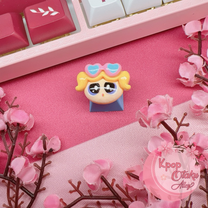 Powerpuff Girls Artisan Keycaps | Kpop Otaku Alley Keycaps | Shopee ...