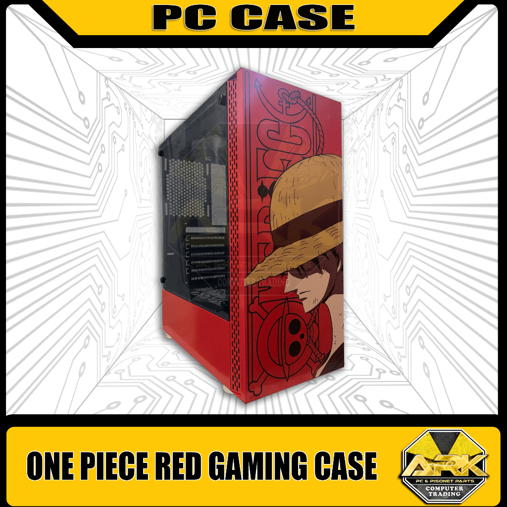 One Piece Gaming Case Red | Shopee Philippines