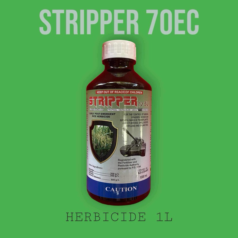 STRIPPER 70EC Herbicide 1Liter | Shopee Philippines