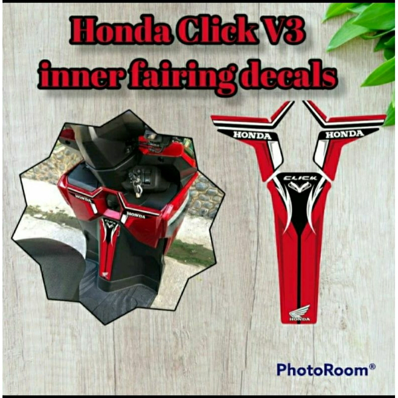 NEW TRENDING KILAY TINT Lazer Design Tint for Honda Click V2, V3 AND V4 ...