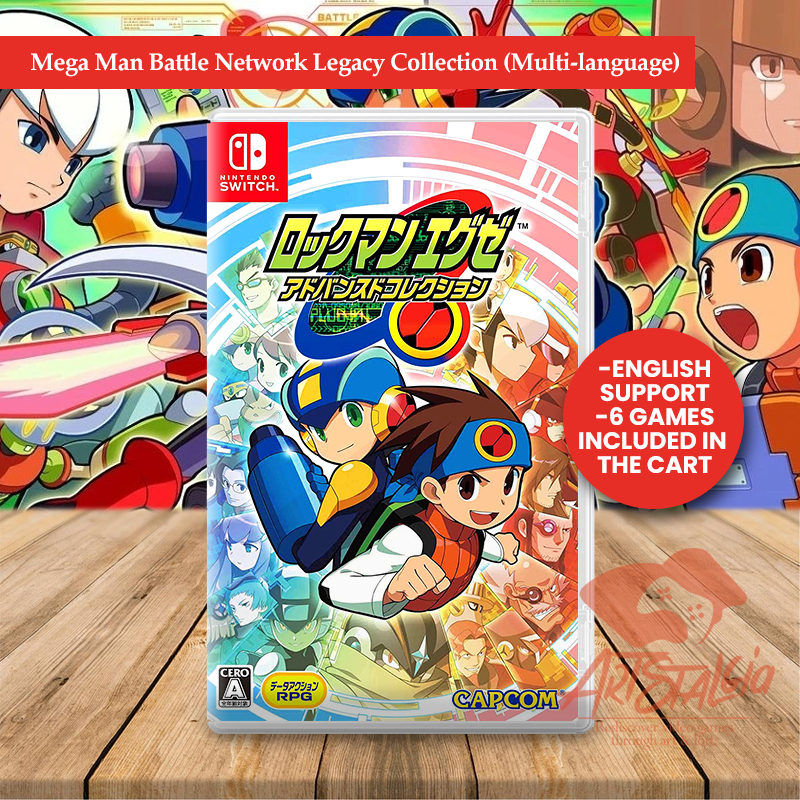 Megaman Battle Network Legacy Collection (Multi-language) | Shopee ...
