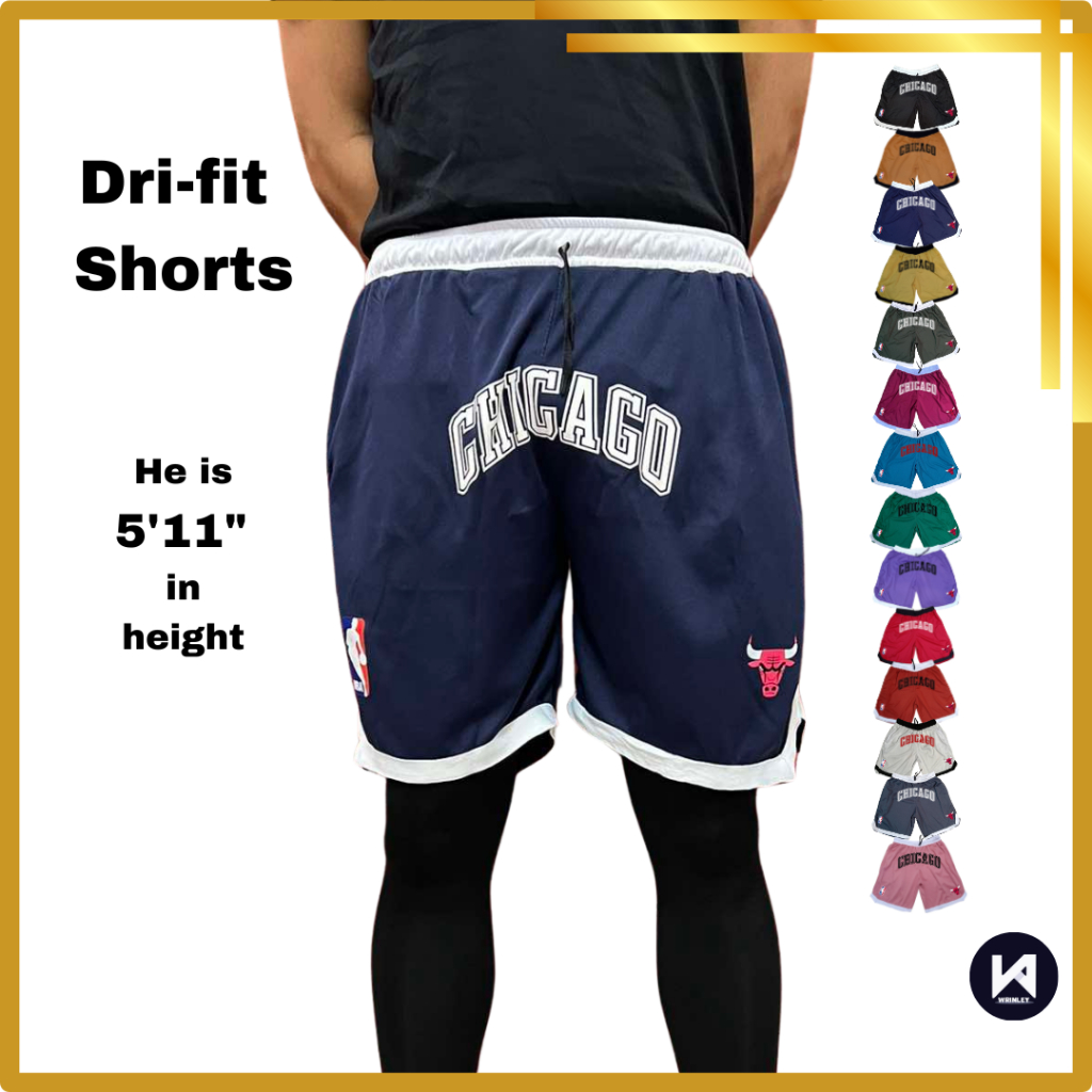 Chicago Men's Basketball Shorts with Dri-Fit Clothing and NBA Jersey ...