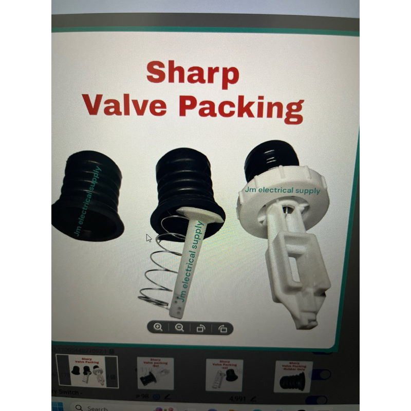 SHARP WASHING MACHINE VALVE PACKING ASSEMBLY | Shopee Philippines