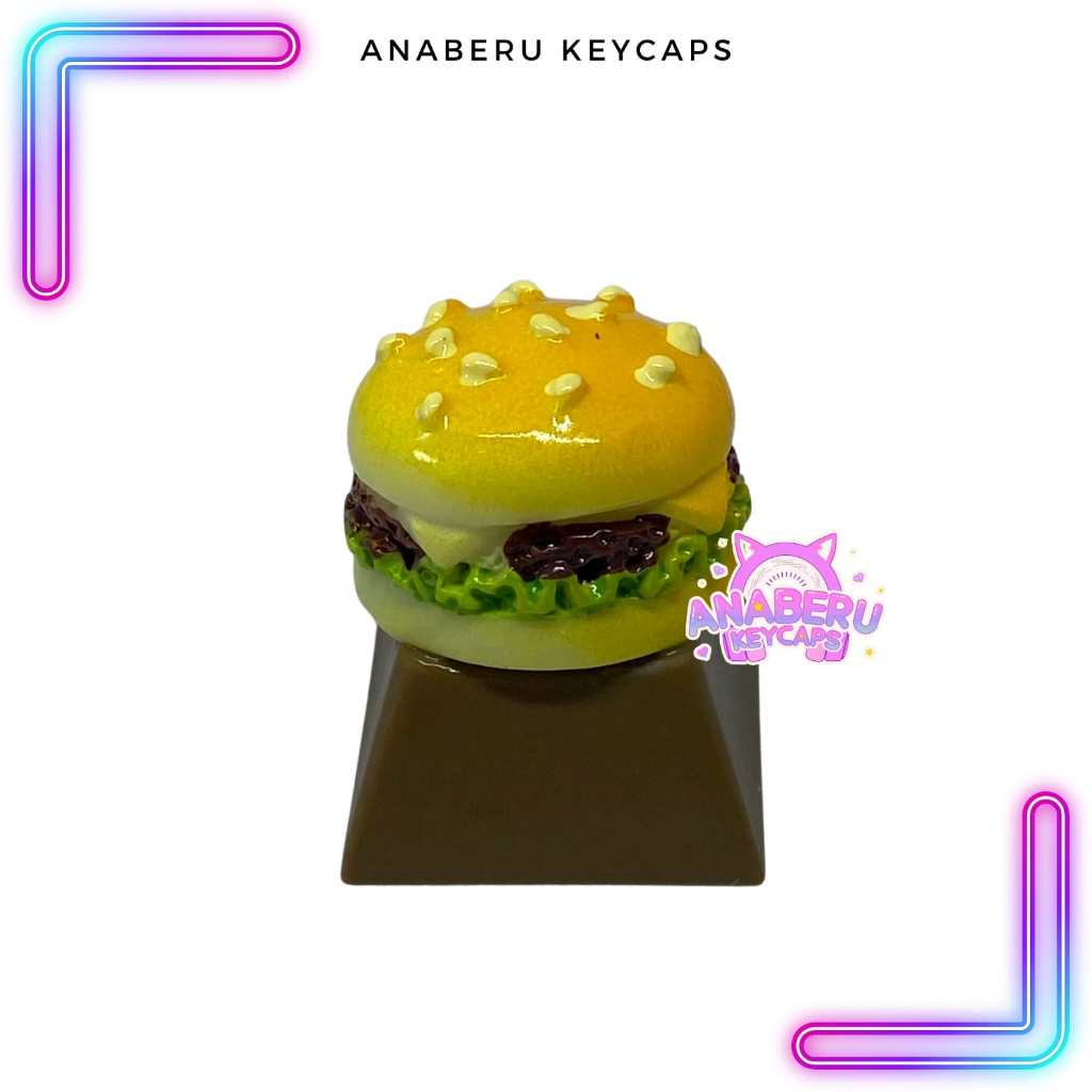 Hamburger Buger Keycaps for Mechanical Keyboard | Shopee Philippines