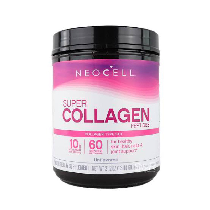 Neocell Super Collagen Peptides Unflavored | 10g Collagen | For Healthy ...