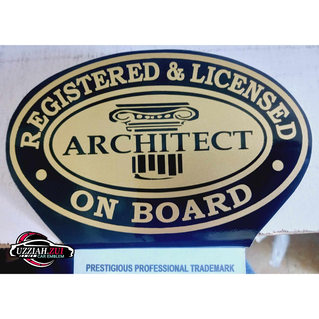 ARCHITECT CAR EMBLEM | Shopee Philippines
