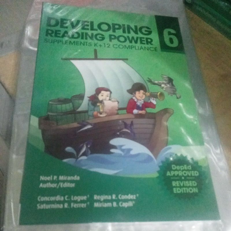 Developing Reading Power 6 (supplements k+12 Compliance) | Shopee ...