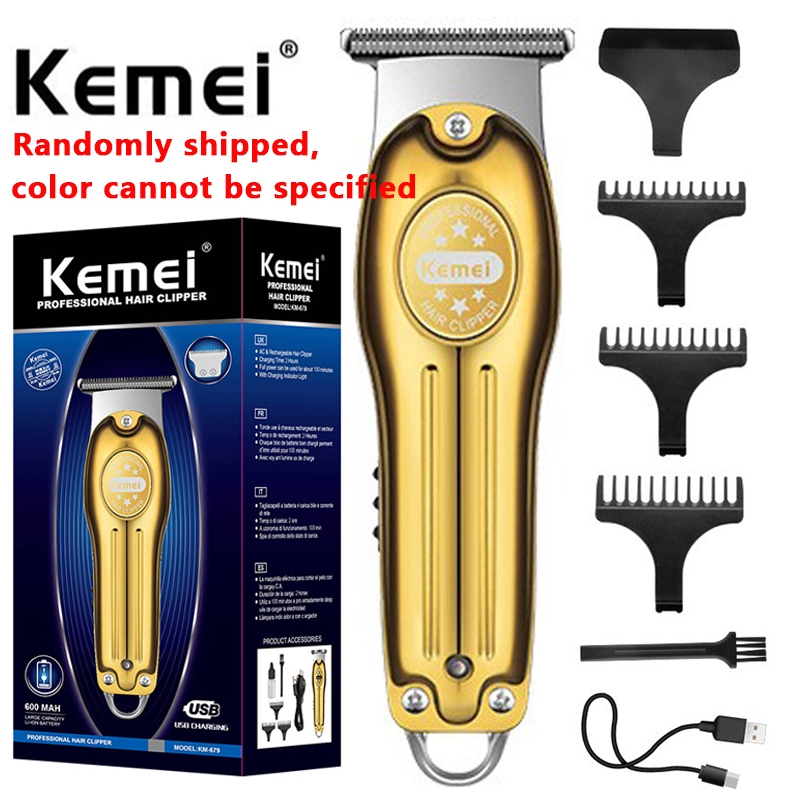 Kemei Full Metal Body Hair Clipper For Men's Adjustable Electric ...