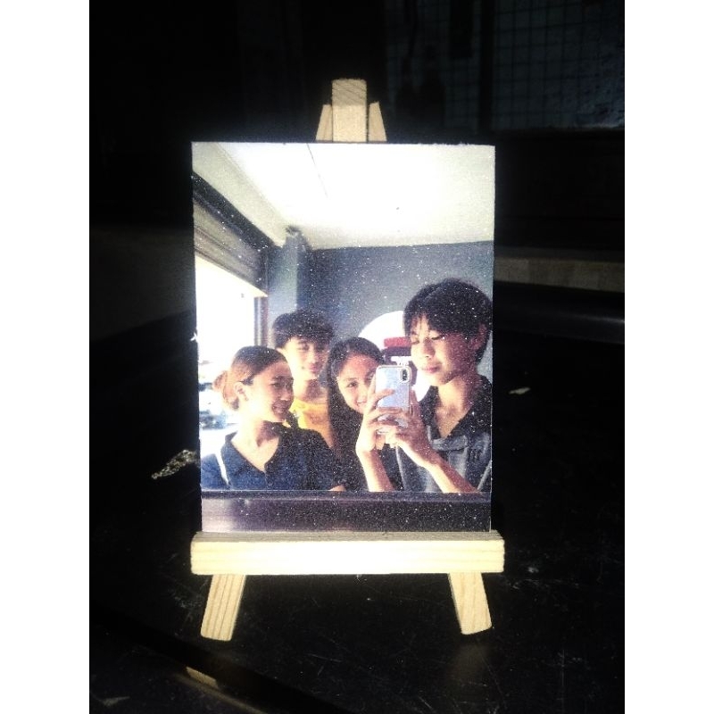3x4 inches SINTRA BOARD with Stand glittery finished | Shopee Philippines