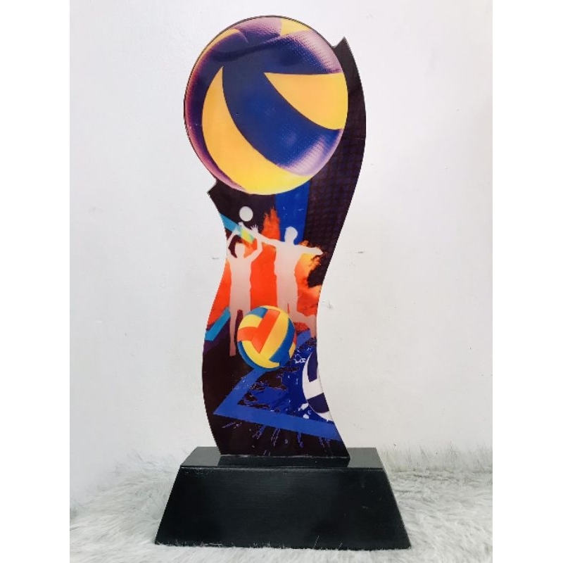 Volleyball Acrylic Trophy code ARV Volleyball | Shopee Philippines