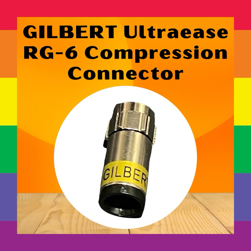 GILBERT UltraEase RG6 Connectors | Shopee Philippines