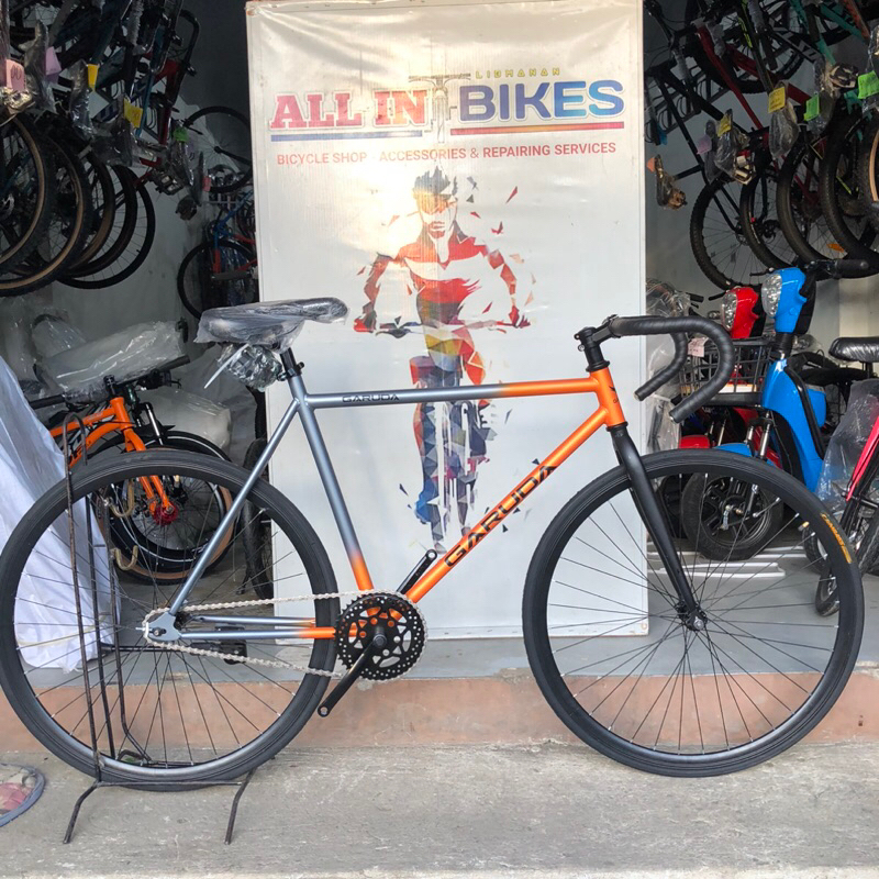Garuda V2 Fixie 700c Dropbar With Freebies | Shopee Philippines