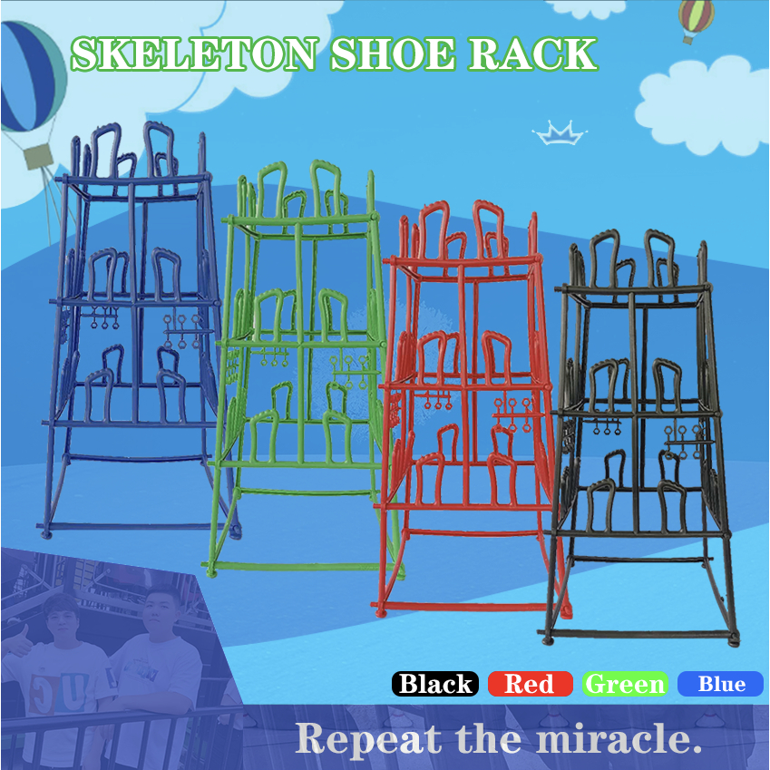 SJM MALL PLASTIC SKELETON SHOE RACK | Shopee Philippines