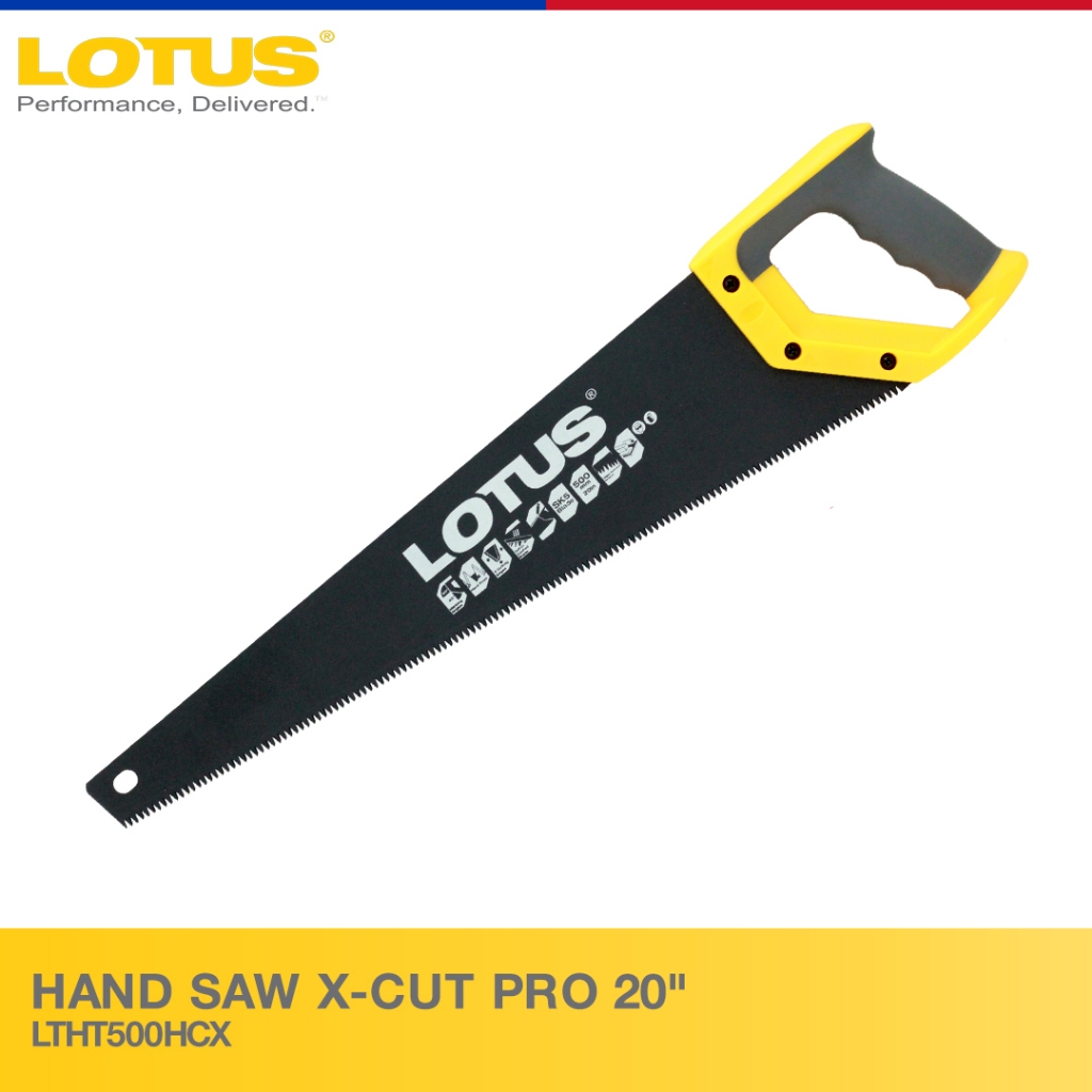 Lotus Hand Saw X-CUT PRO 20" LTHT500HCX | 24" LTHT600HCX - Hand Tools ...