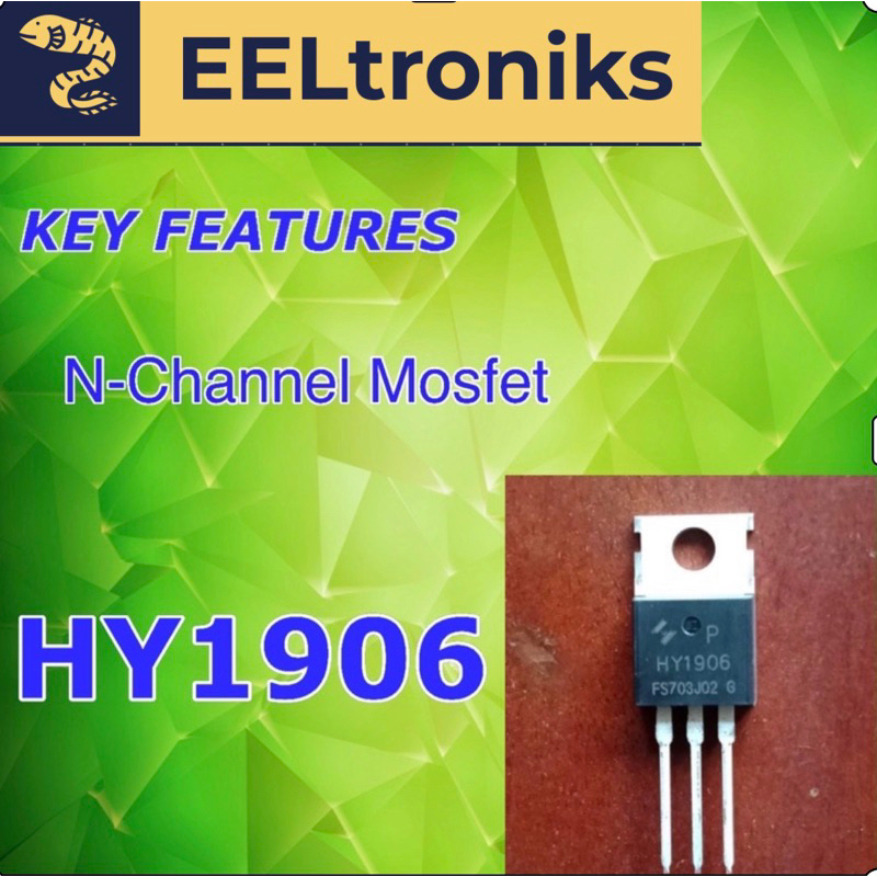 TRANSISTOR HY1906/HY1906P N-CHANNEL MOSFET 1pc | Shopee Philippines