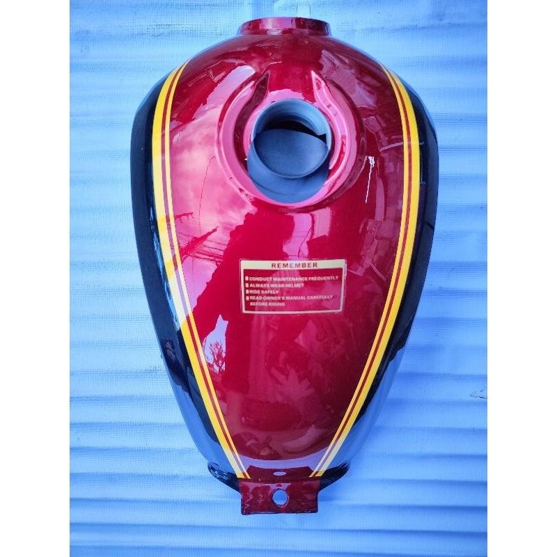 gas tank for Rango 125 (White blue, black grey,Red) | Shopee Philippines