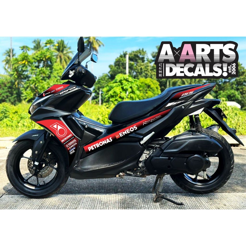 Aerox 155 Version 2 Petronas Sticker Decals Multi Colors | Shopee ...