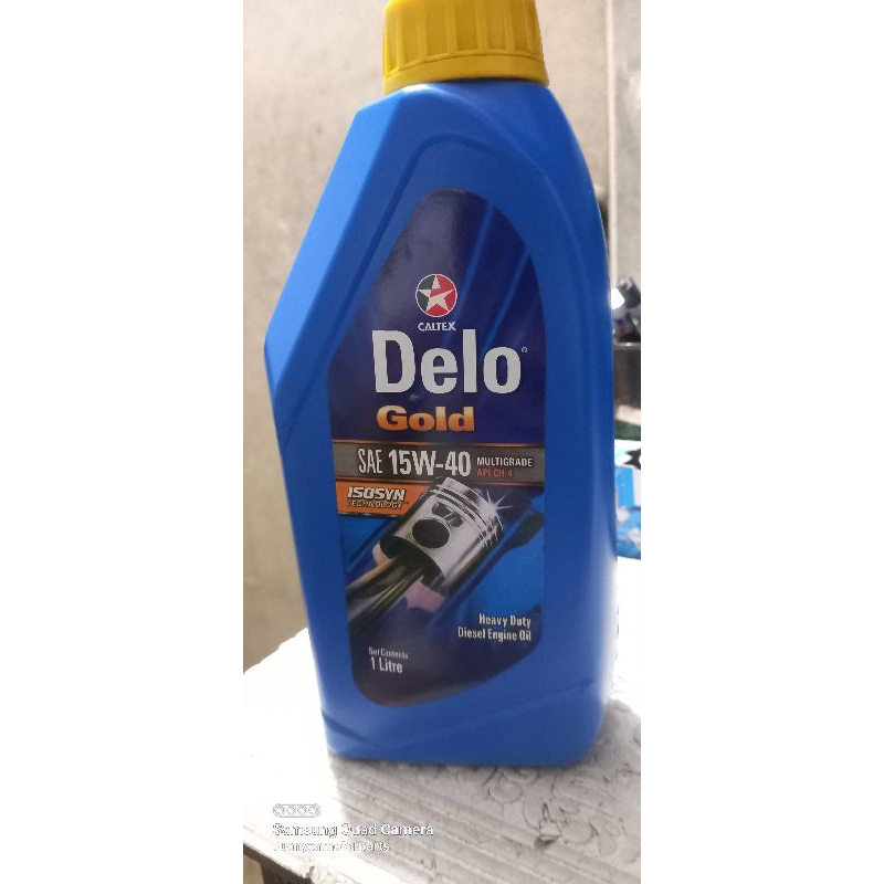 delo gold sae 15W-40 Heavy-duty diesel engine oil | Shopee Philippines