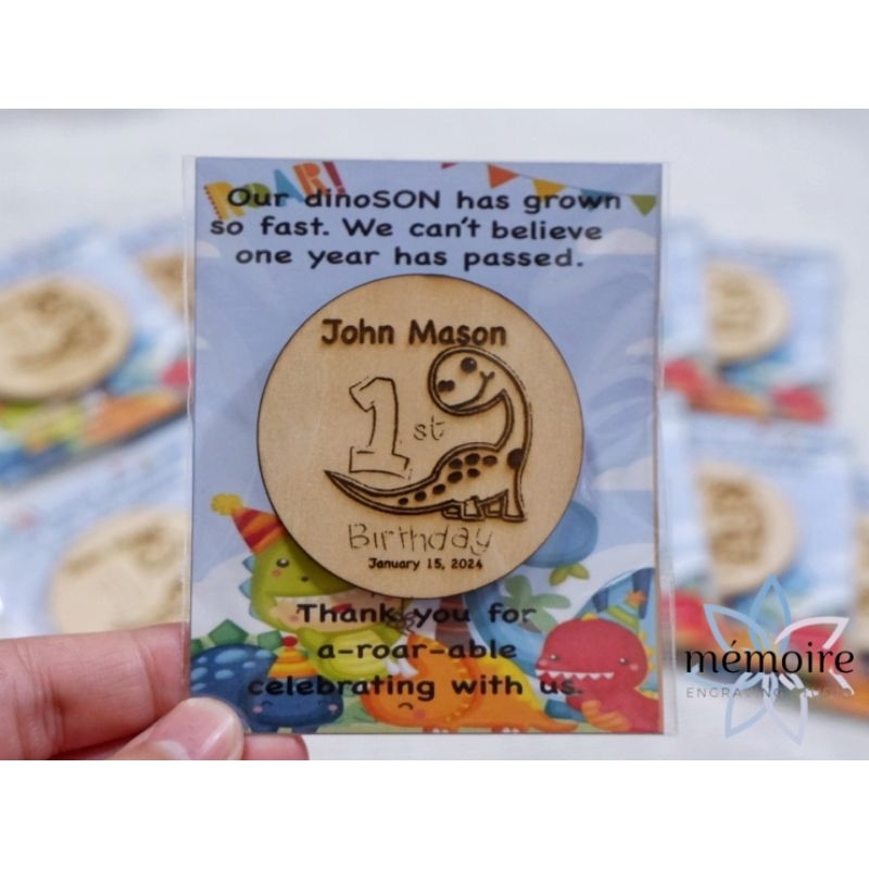 Personalized Wooden Ref Magnet for Souvenirs (5cm) | Shopee Philippines